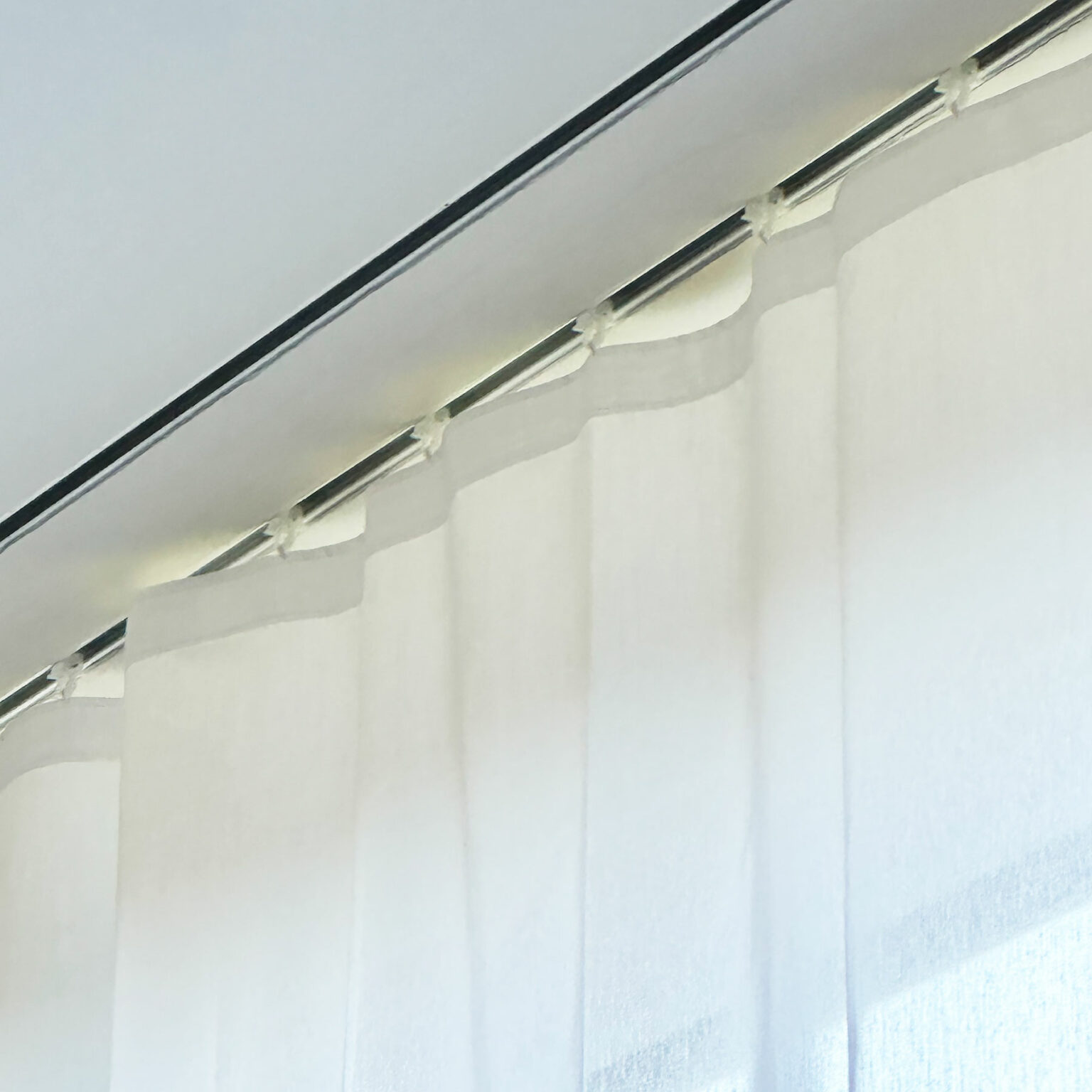 Tagesvorhang YAVA (Premium Voile, Weiss) - easyCurtain